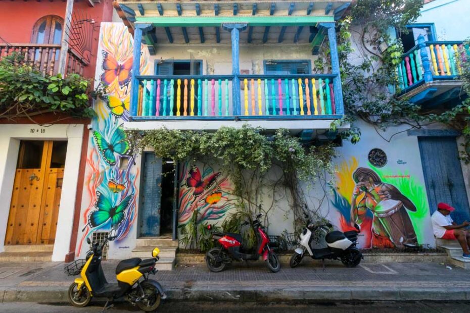 O irreverente Bairro de Getsemani em Cartagena das Índias, Colômbia